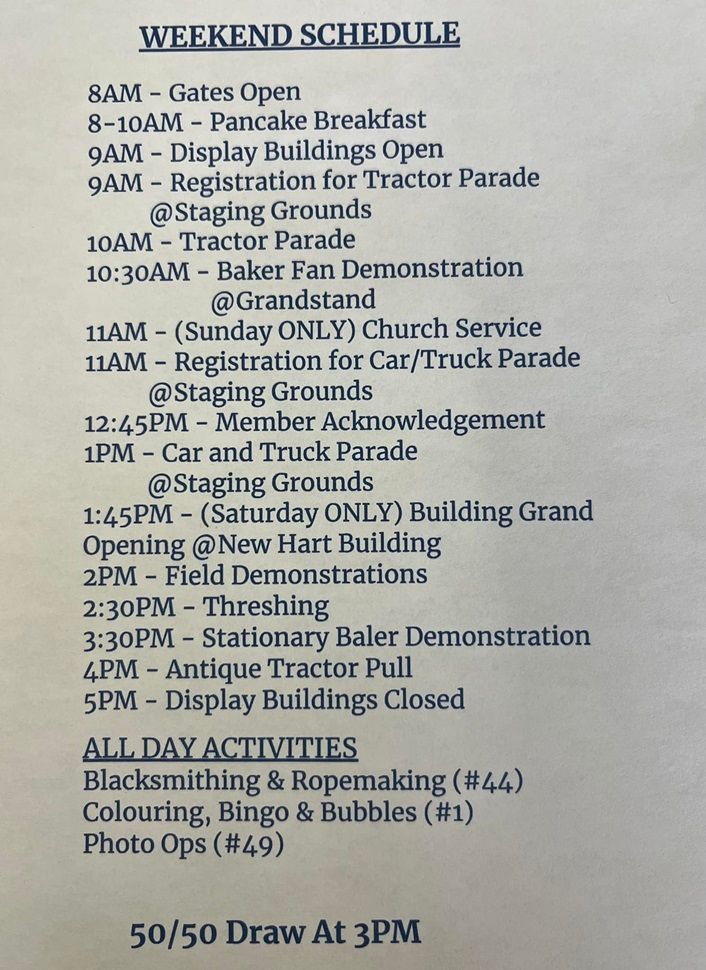 Sukanen Ship wrapping up the season with the annual Threshing Bee - DiscoverMooseJaw.com - Local ...